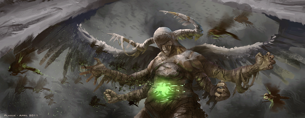 Pestilence Horseman Drawing